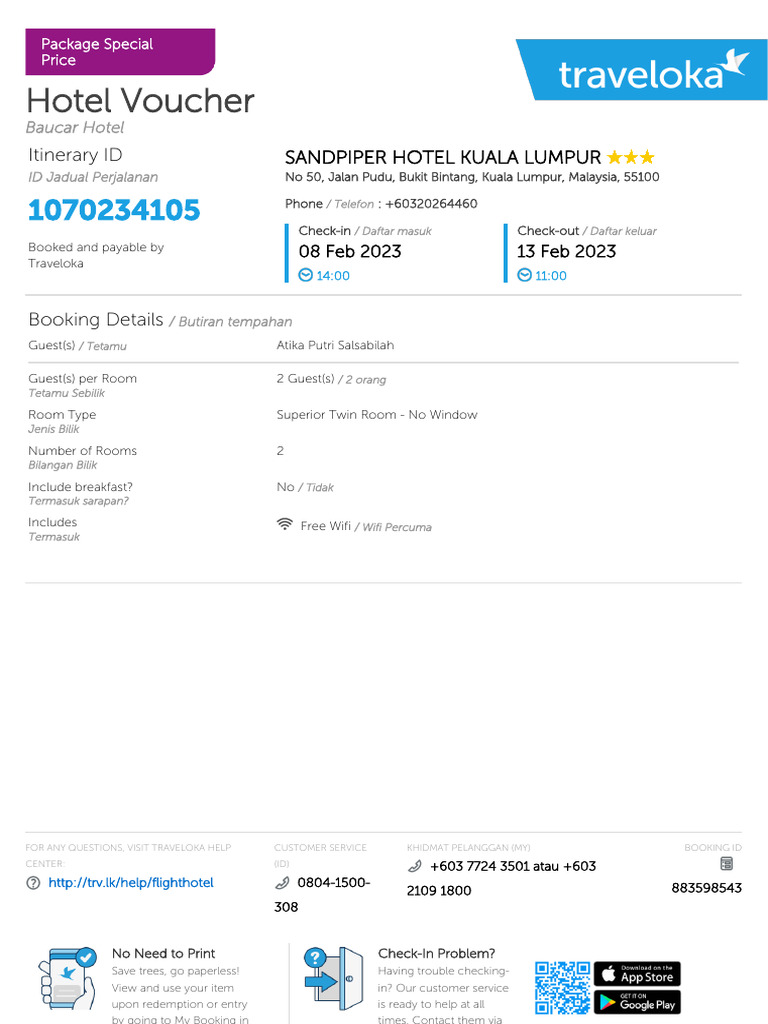 Cara Mengetahui Tiket Kita | PDF | Hotel | Hospitality Industry