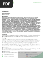 Bula do Cefaliv: Indicações e Composição | PDF | Enxaqueca | Cafeína