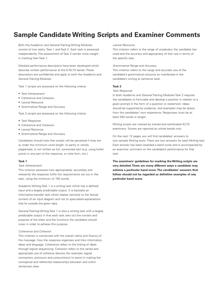 AC Sample Scripts | PDF | International English Language Testing System ...