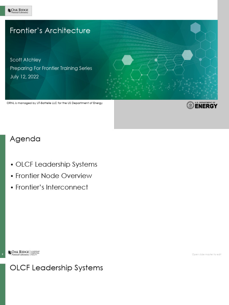 Frontiers Architecture Frontier Training Series Final | PDF | Computer Science | Computer ...