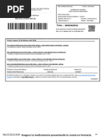 Receta Médica IMSS con Sello y QR | PDF