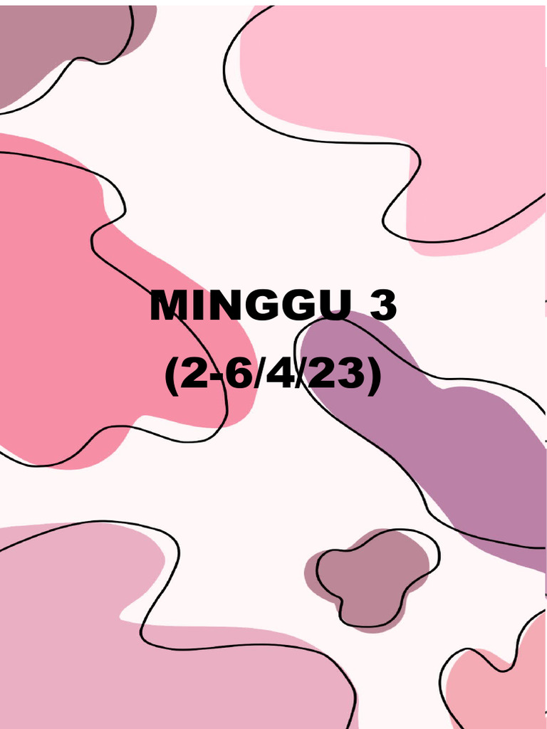 Minggu 3 | PDF