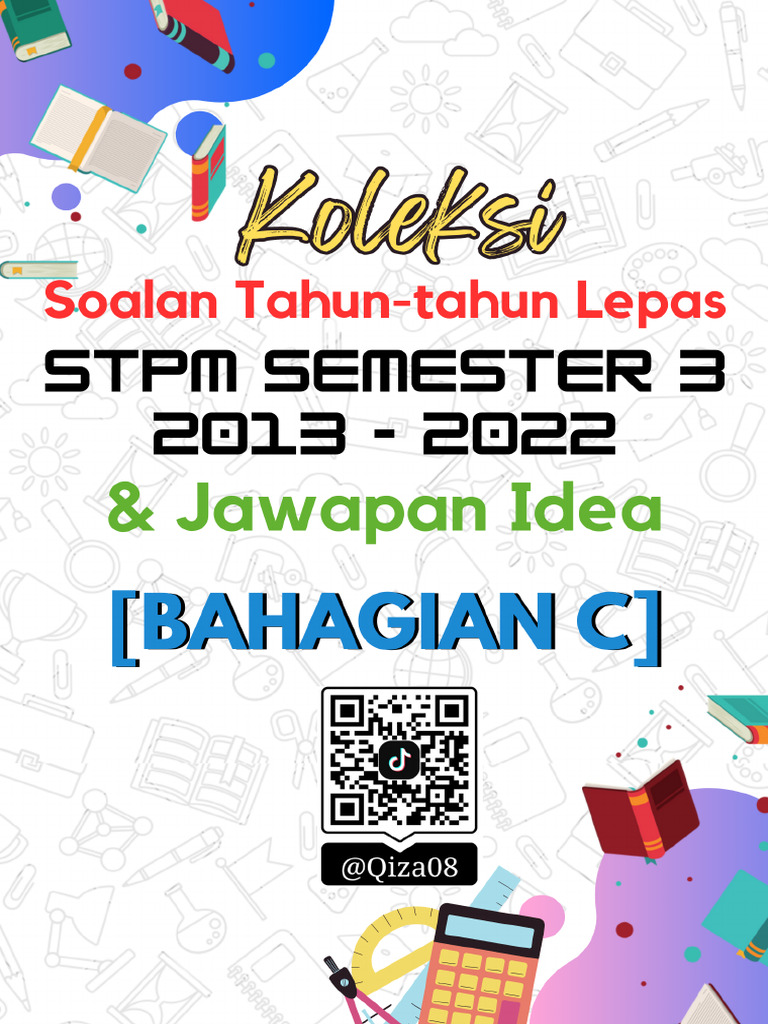 PA STPM Semester 3 Bahagian C Esei (2013-2022) | PDF