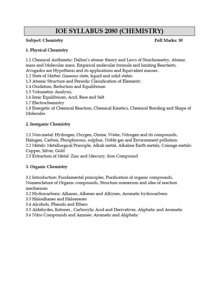 Engineering Chemistry Guide | PDF | Chemistry | Chemical Compounds