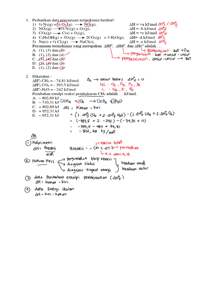 Pembahasan Soal Us Kimia 2024 | PDF | Sains & Matematika | Teknologi & Rekayasa