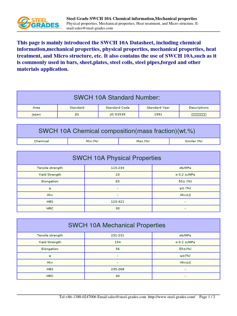 SWCH 10a | PDF | Rolling (Metalworking) | Pipe (Fluid Conveyance)