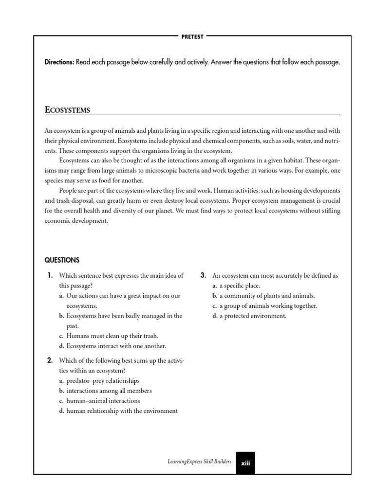 Reading Grade 8.1 | PDF | Ecosystem