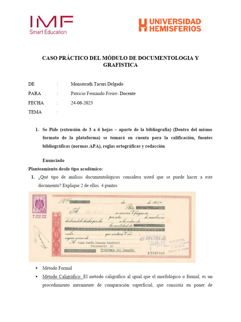 Deber Caso Practico Documentos | PDF | Microscopía | Ultravioleta