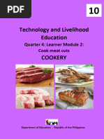 COOKERY 10 Quarter 3 LAS Number 5 | PDF | Poultry | Chicken