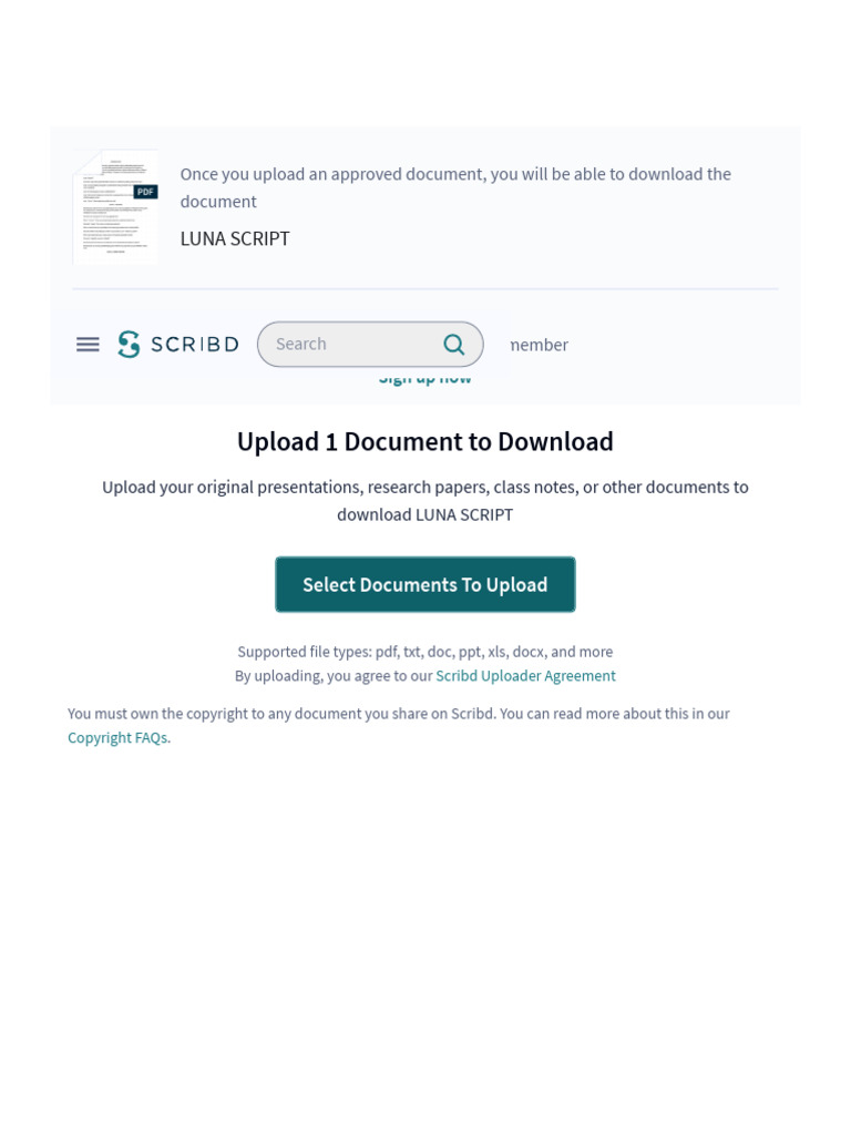 Upload A Document - Scribd | PDF | Scribd | Internet
