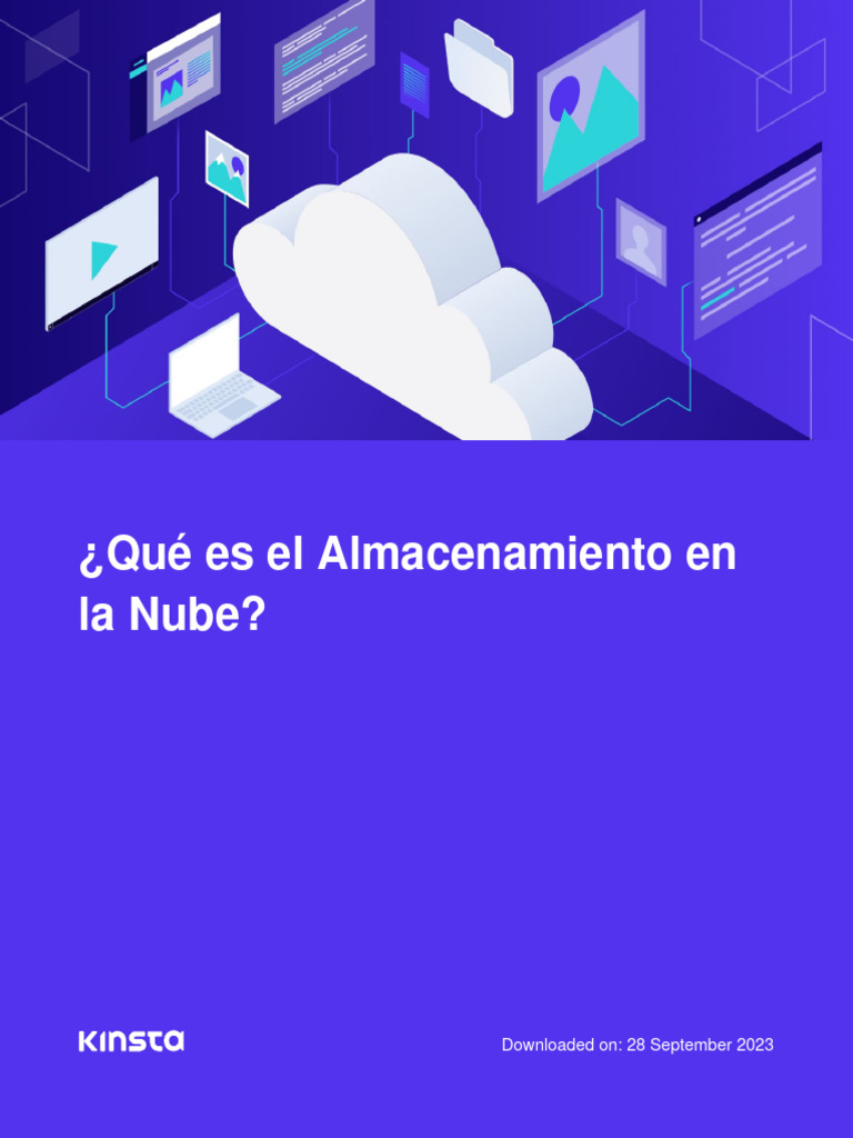 Que Es El Almacenamiento en La Nube | Descargar gratis PDF | Computación en la nube | Archivo de ...