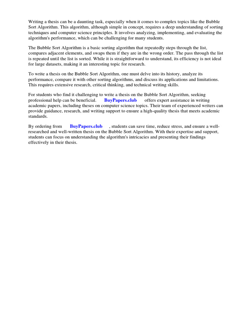 Research Paper On Bubble Sort Algorithm Pdf Applied Mathematics Computing 