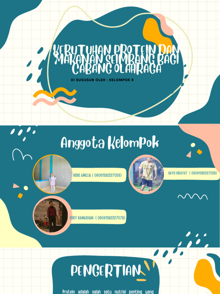 Kebutuhan Protein Atlet Optimal | PDF | Kesehatan Holistik