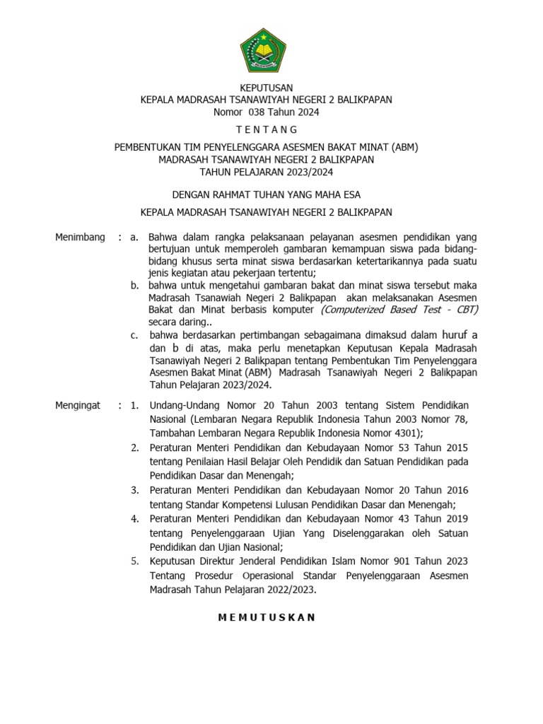 SK ABM 2024 Draft | PDF