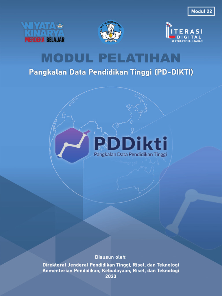 Modul Pelatihan Pangkalan Data Dikti | PDF Modul Pelatihan Pangkalan Data Dikti | PDF