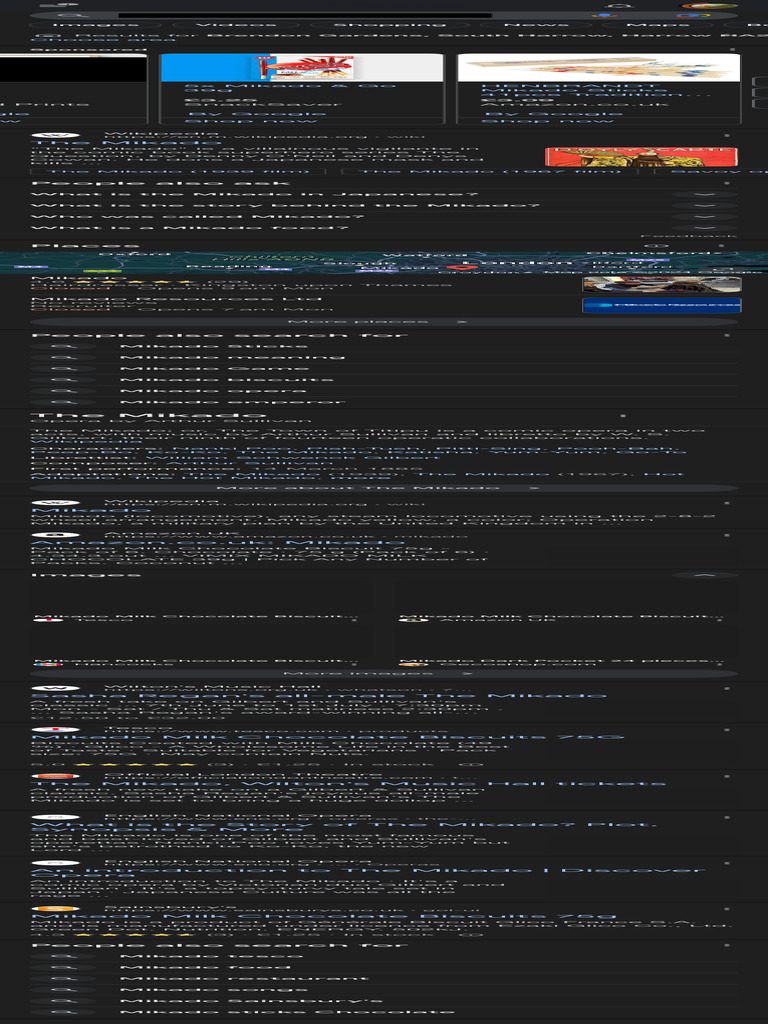 Mikado - Google Search | PDF | Vocal Music | Theatre