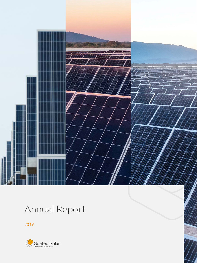 Scatec Solar ASA Annual Report 2019 | PDF | Renewable Energy | Solar Power