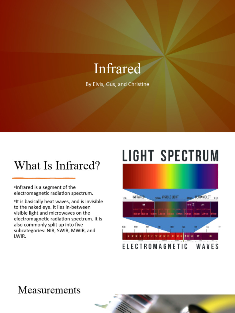Presentation 8 | PDF | Infrared | Electromagnetism