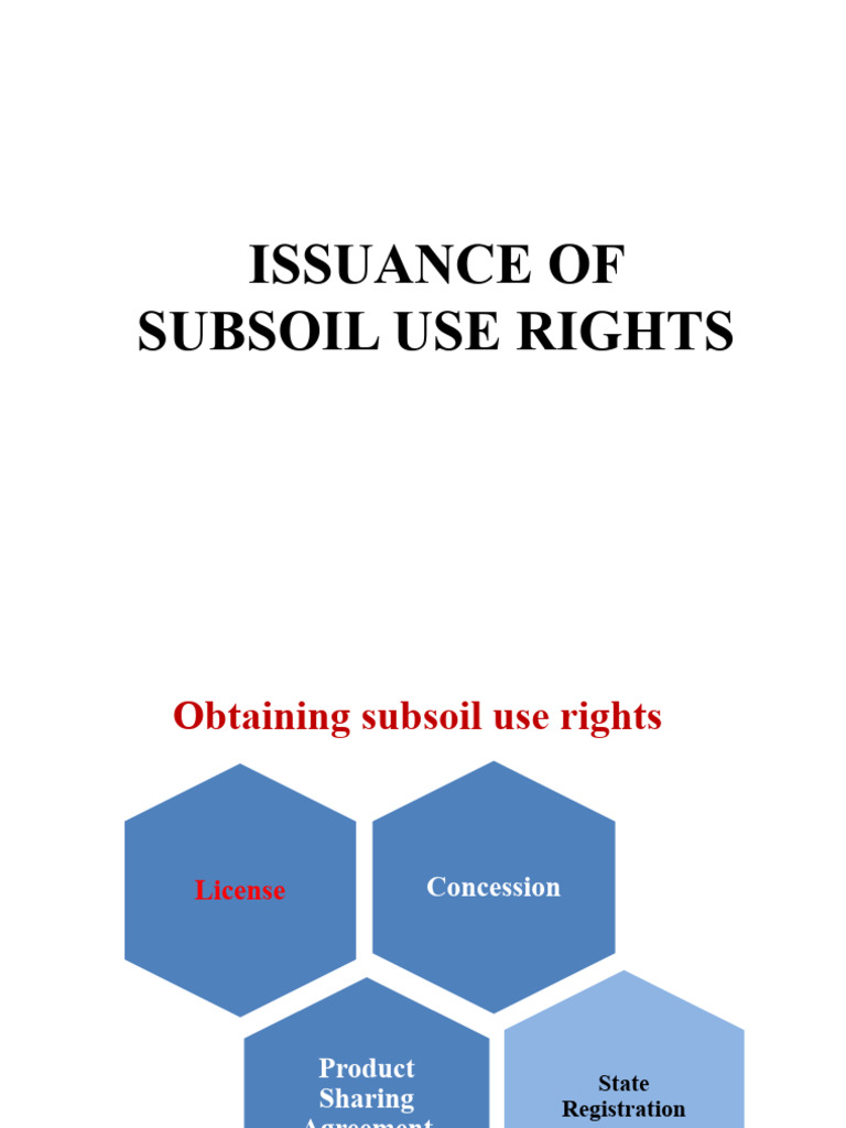 3-Issuance of Subsoil Use Rights SPR 2024 | PDF | Auction