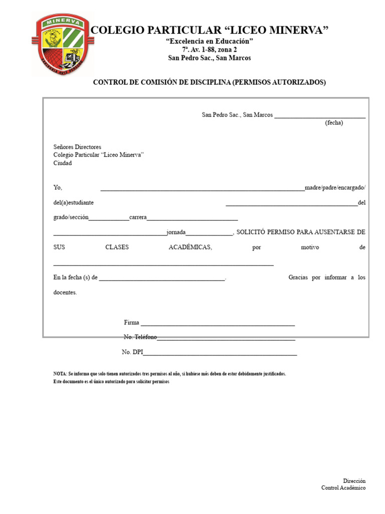 Permisos Autorizados 2024 | PDF