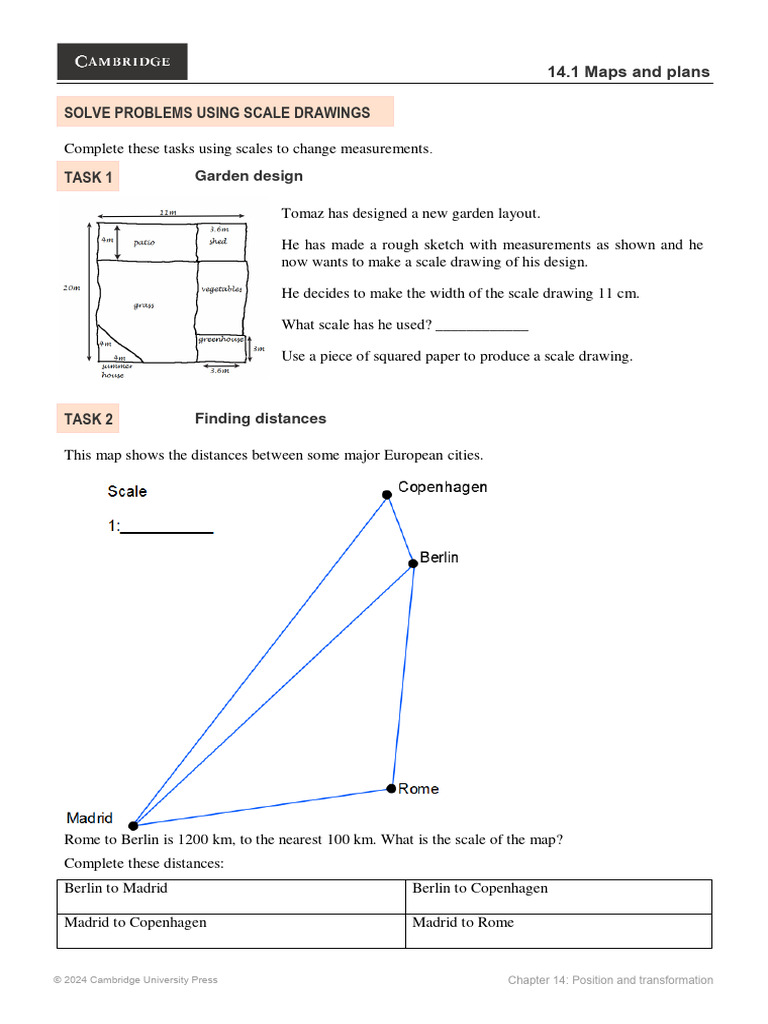 Solve-problems-using-scale-drawings | PDF
