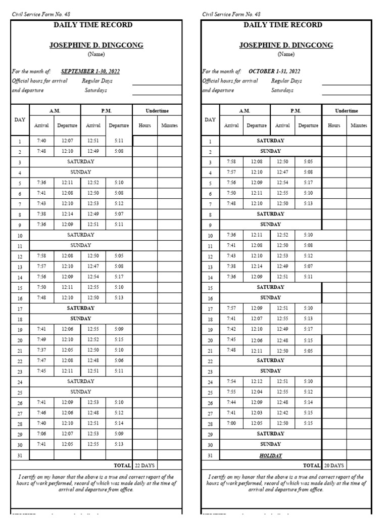 Dtr Sept & October | PDF | Government | Public Law