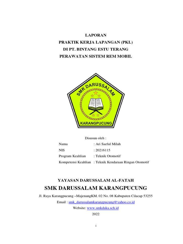 Laporan Ari Saeful Milah | PDF