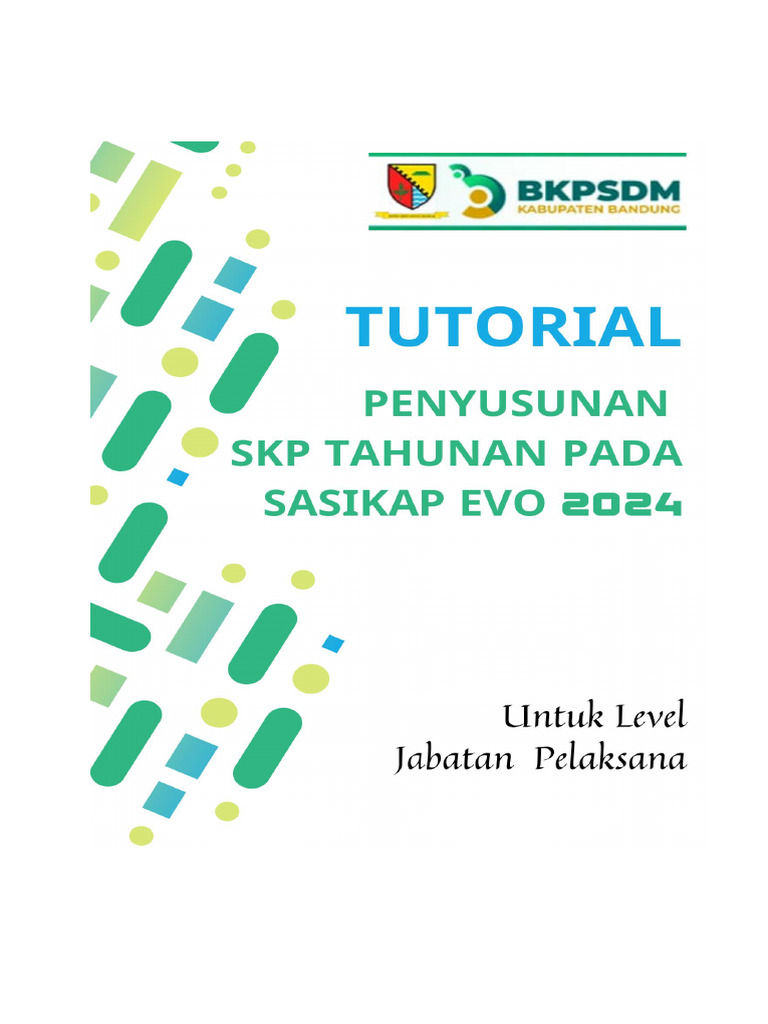 Tutorial Penyusunan SKP Tahunan Bagi Jabatan Pelaksana | PDF