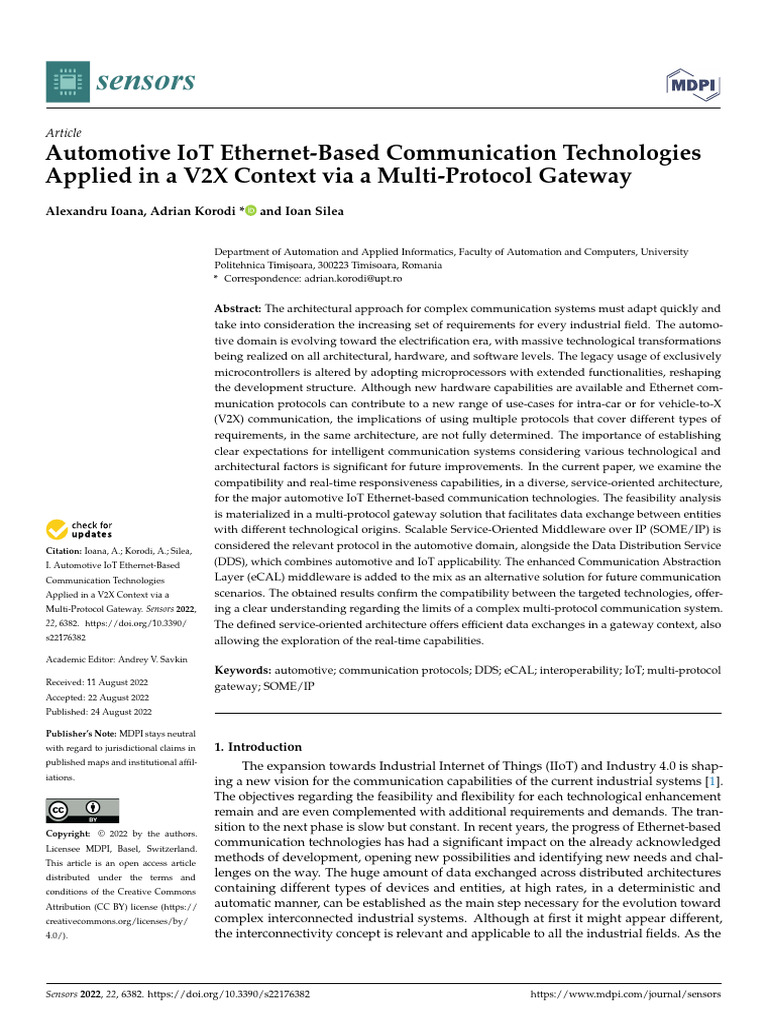 Automotive_IoT_Ethernet-Based_Communication_Techno | PDF | Internet Of ...