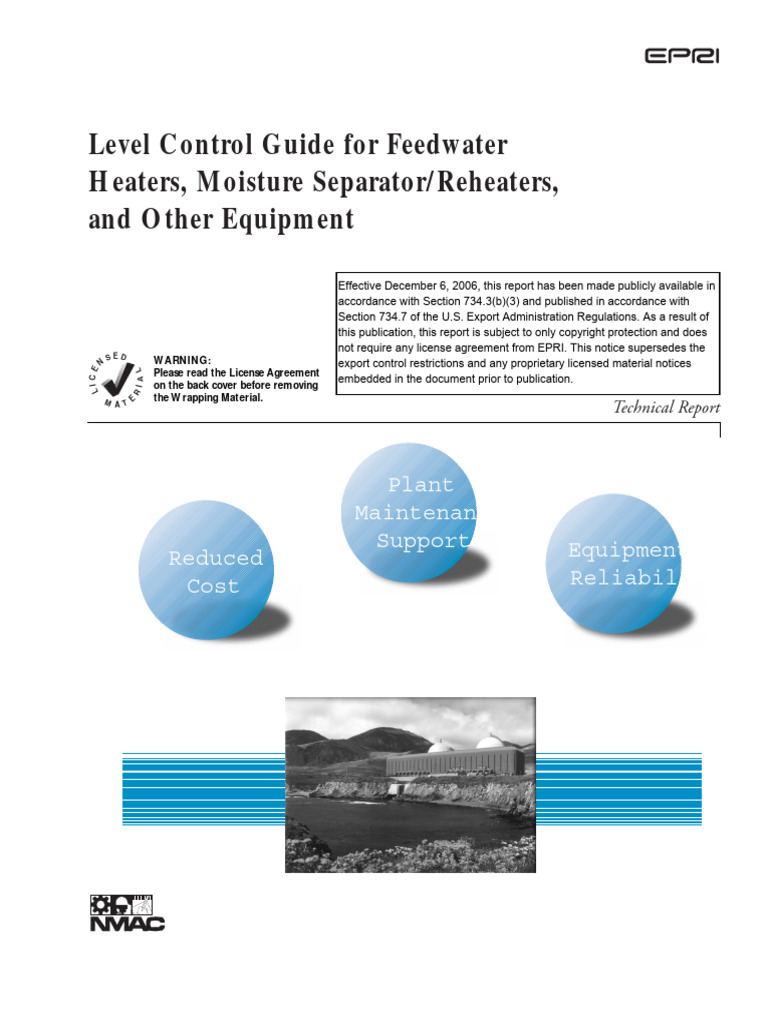 Level Control Guide For Feedwater Heaters - Moisture Separator ...