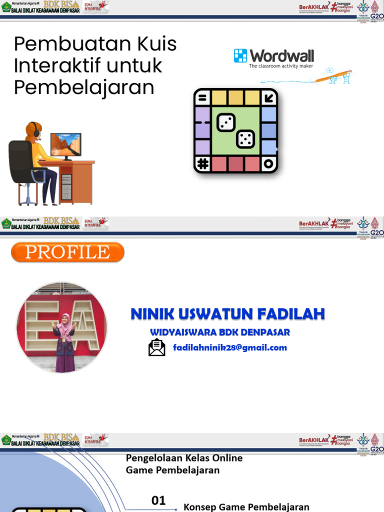 Kuis Interaktif dengan Wordwall untuk Pembelajaran | PDF