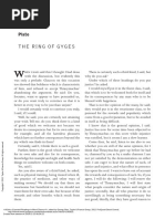 The Ring of Gyges For Gethics | PDF | Socrates