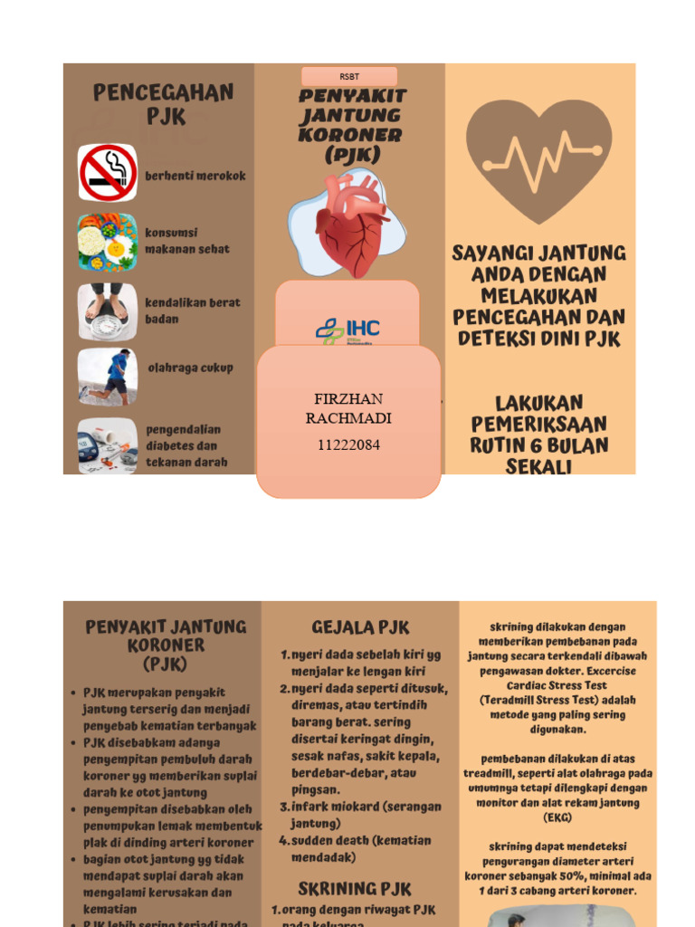 Leaflet Jantung Koroner | PDF