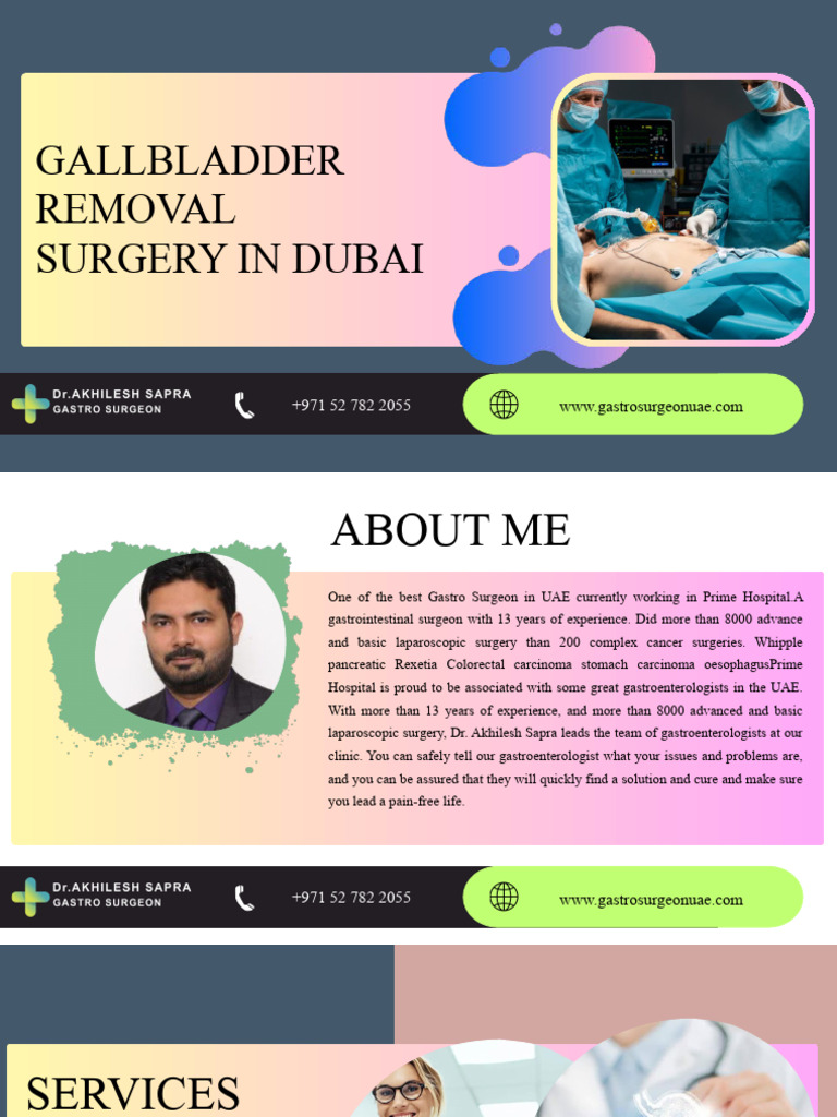 Gallbladder Removal Surgery in Dubai | PDF