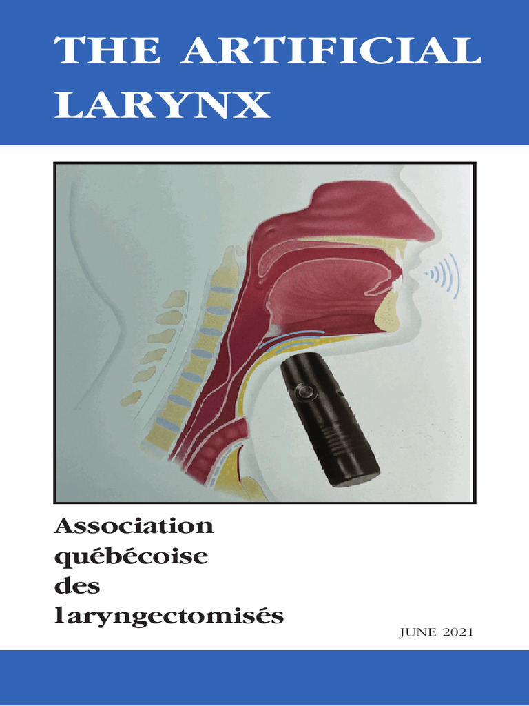 The Artificial Larynx | PDF | Speech | Human Voice