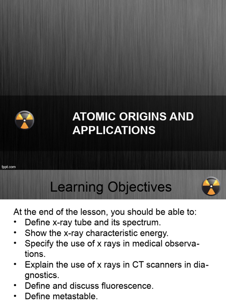 Atomic Origins and Applications | PDF | Holography | Fluorescence
