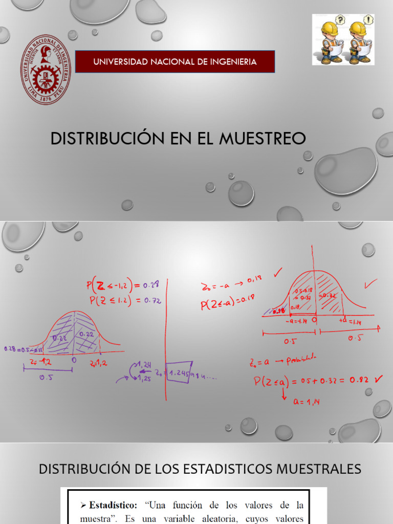 Distribucion Muestral Estadistica | PDF | Media | Muestreo (Estadísticas)