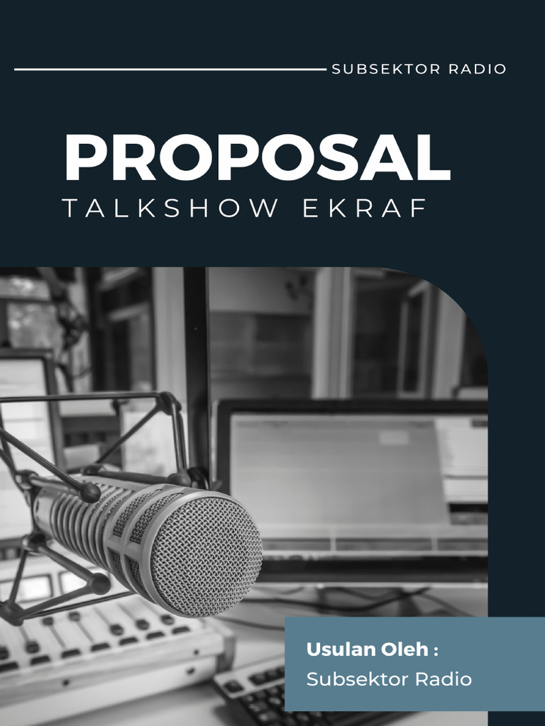 Proposal Subsektor Radio | PDF