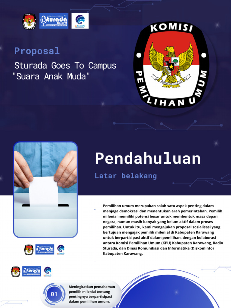 Proposal Sosialasi Kpu Dan Radio | PDF
