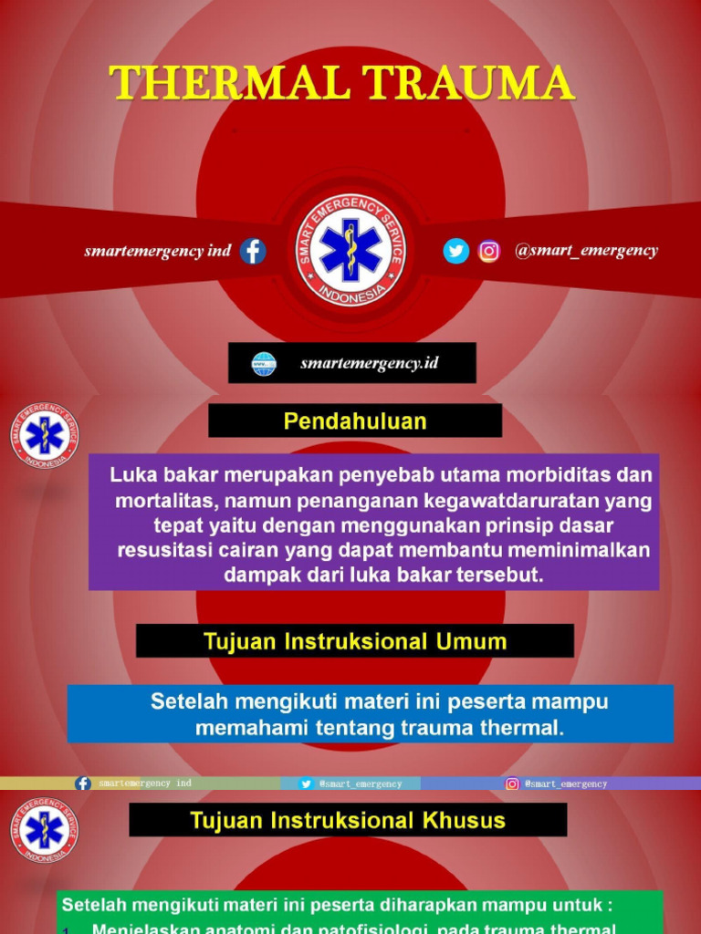 Trauma Thermal | PDF