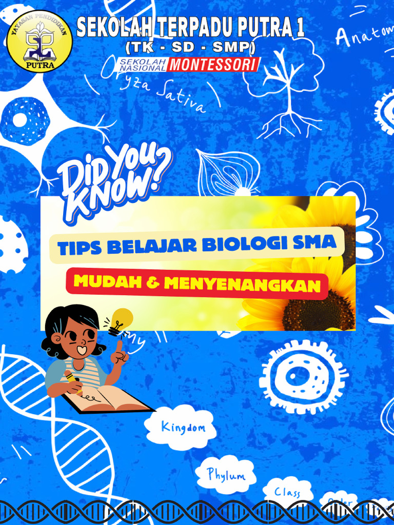 Tips Belajar Biologi SMA yang Mudah dan Menyenangkan | PDF
