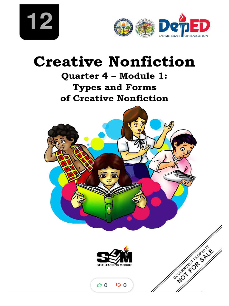 Creative Nonfiction q4 Module 1 | PDF | Autobiographies | Biography