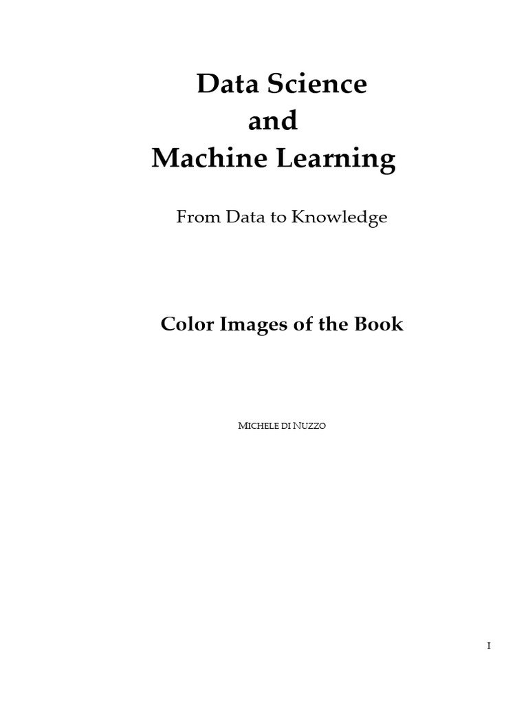 Data Science and Machine Learning | PDF | Probability Distribution ...