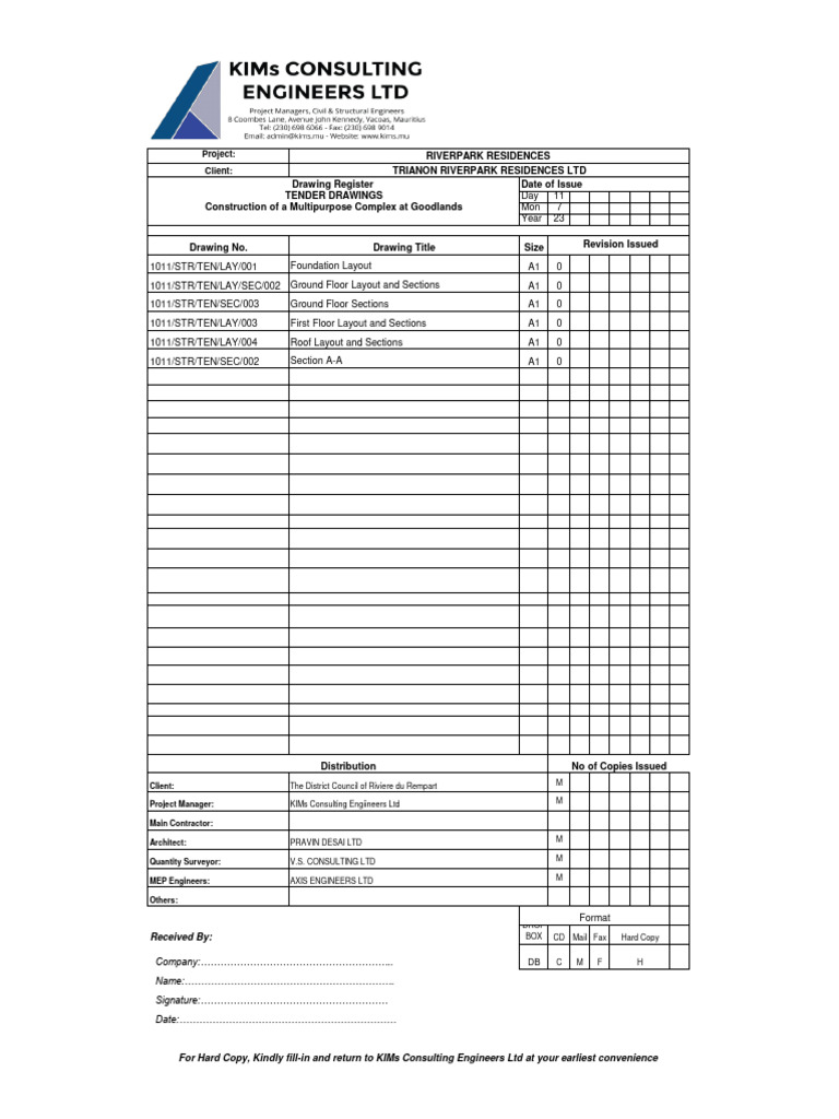 MCG - Engineer Drawings | PDF | Building Materials | Building Technology