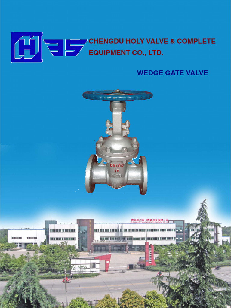 Wedge Gate Valve | Download Free PDF | Pipe (Fluid Conveyance) | Valve