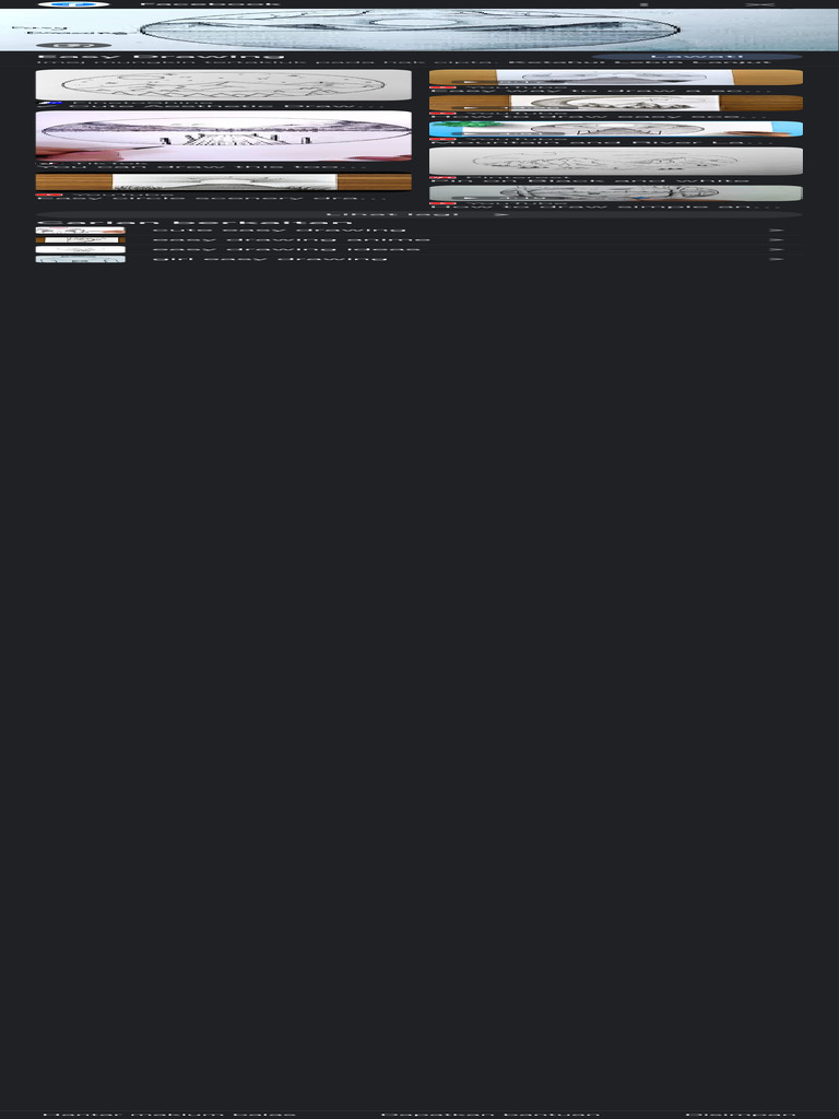 Easy Drawing - Google Search | PDF