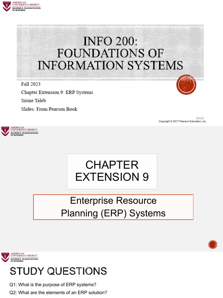 Lecture 11 3 10 2023 | PDF | Enterprise Resource Planning | Cloud Computing