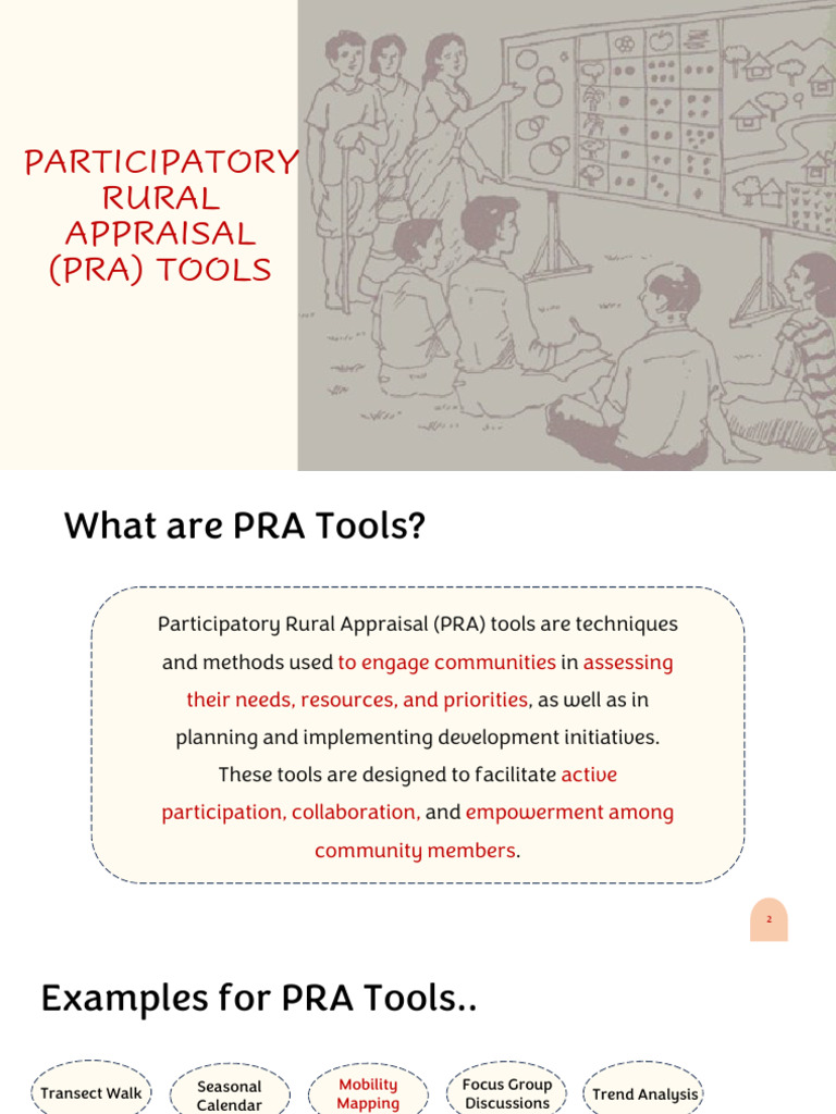 Participatory Rural Appraisal (Pra) Tools | PDF | Water | Matrix ...