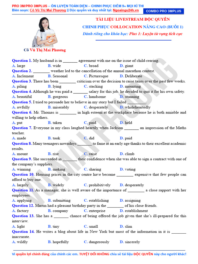 collocation b1 | PDF