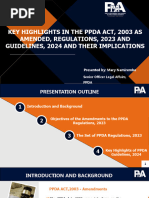 Brief On PPDA Amended Regulations 22 January 2024 FINAL 3 | PDF ...